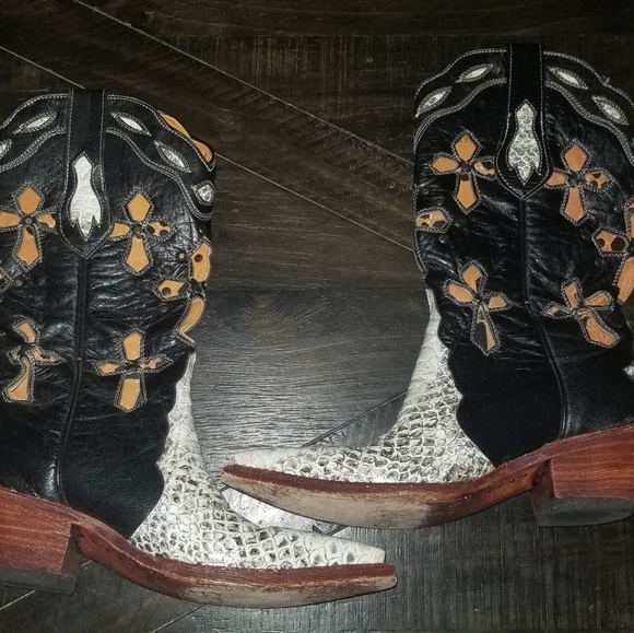 Ferrini | Shoes | Ferrini Cross Cutout Cowboy Boots | Poshmark